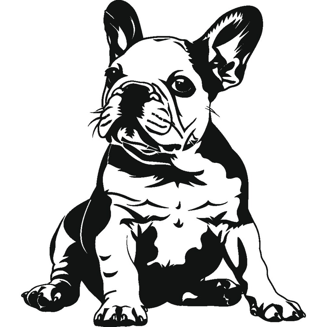 French Bulldog Pose SVG Digital Cut, Vector Image, Frenchie Svg Png ...