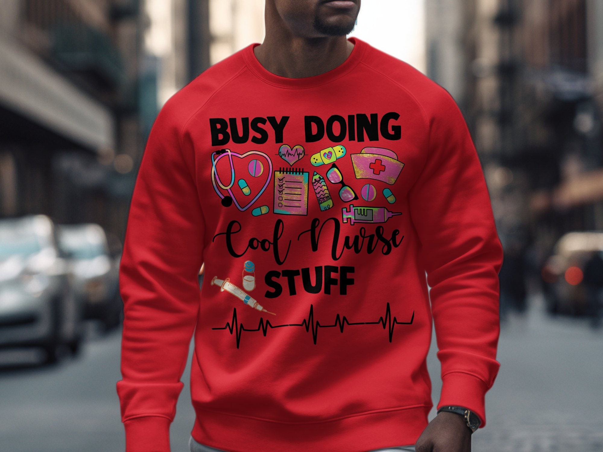 Busy Doing Cool Nurse Stuff Tee, Cool Nurse Stuff, Nursing Shirt ...