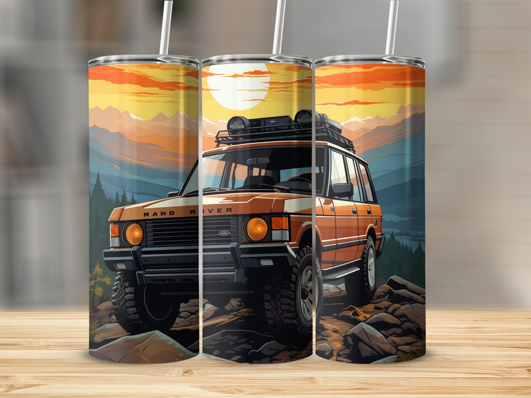 1995 Range Rover 20oz Skinny Tumbler Wrap Straight and Tapered Tumbler ...