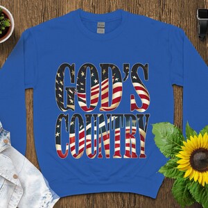 God's Country SVG Digital Cut, Vector File, Faith Country Design ...