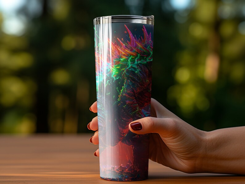 Spiny God Zilla Tumbler, 20oz Sublimation Tumbler Design, Straight and ... Spiny God Zilla Tumbler, 20oz Sublimation Tumbler Design, Straight and ...