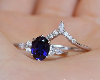 Royal Blue Promise Ring - Etsy