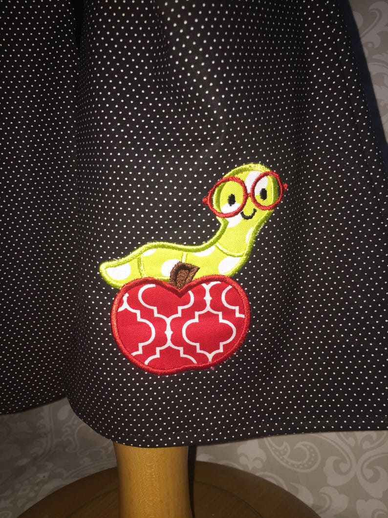 Back to School Applique Monogram Girls Pants Set Girls Back - Etsy