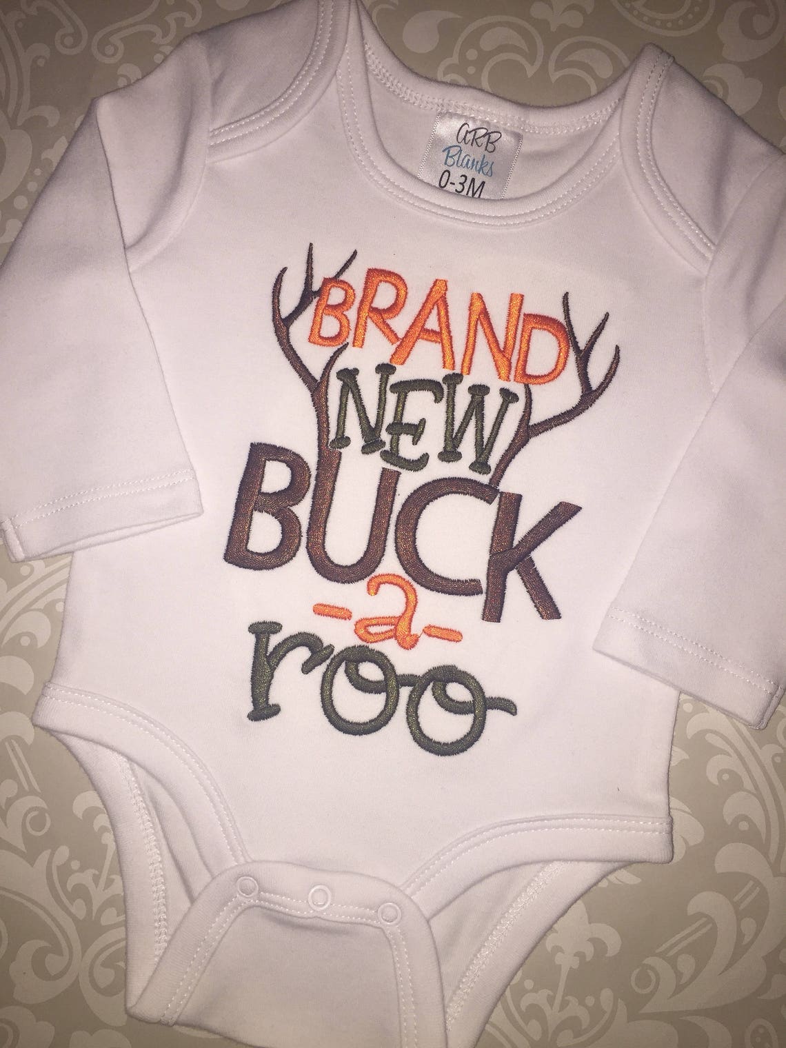 Brand New Buckaroo New Baby Boy Embroidered Bodysuit Infant - Etsy