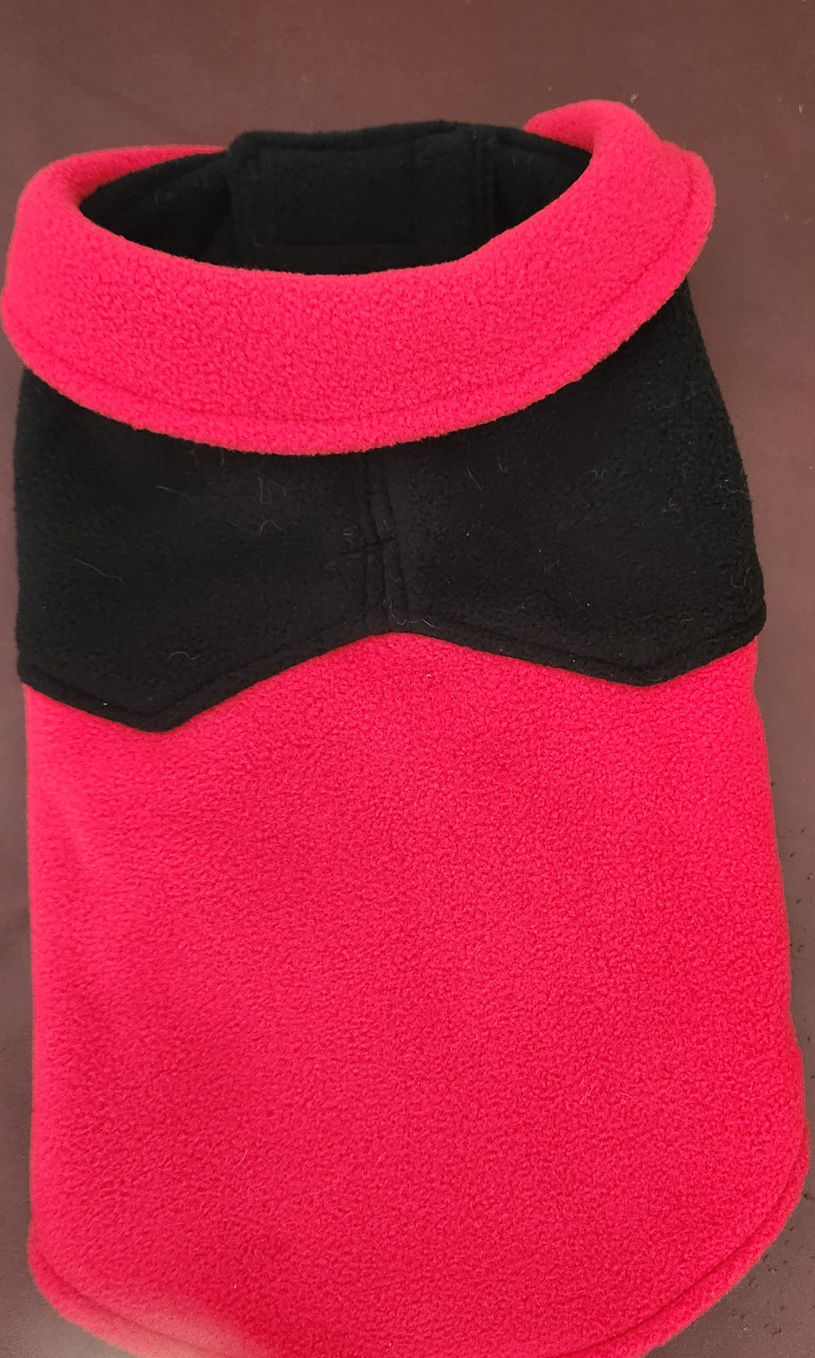 Fashionable and Functional Red and Black Dog Sweatshirt Keep Your Pet ...