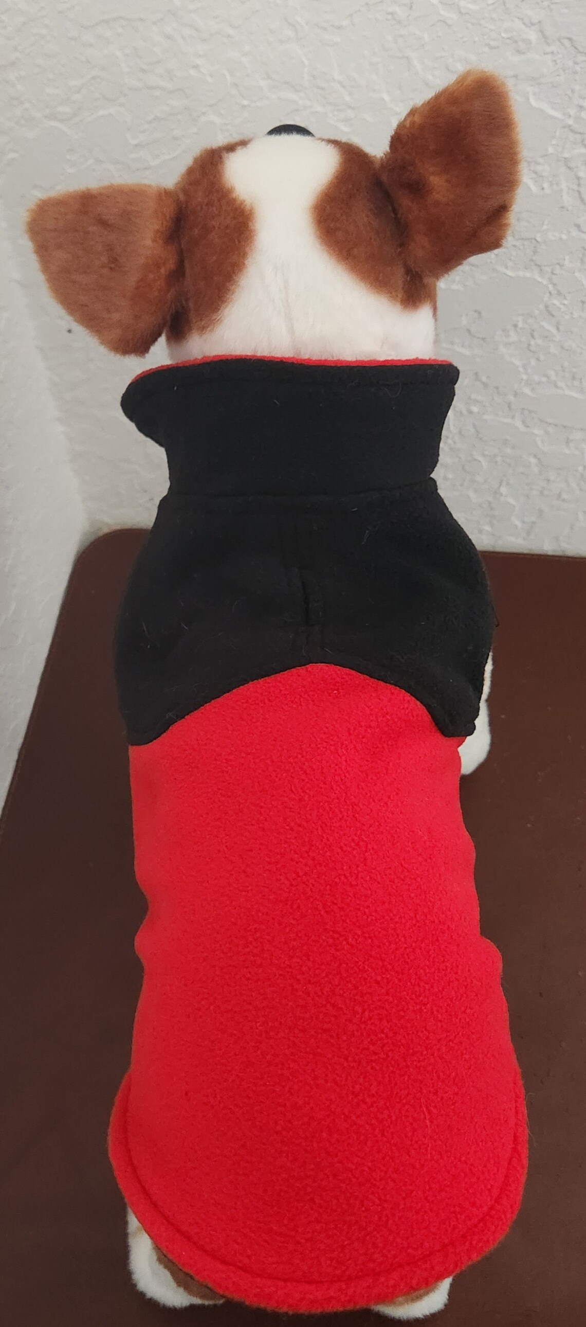 Fashionable and Functional Red and Black Dog Sweatshirt Keep Your Pet ...