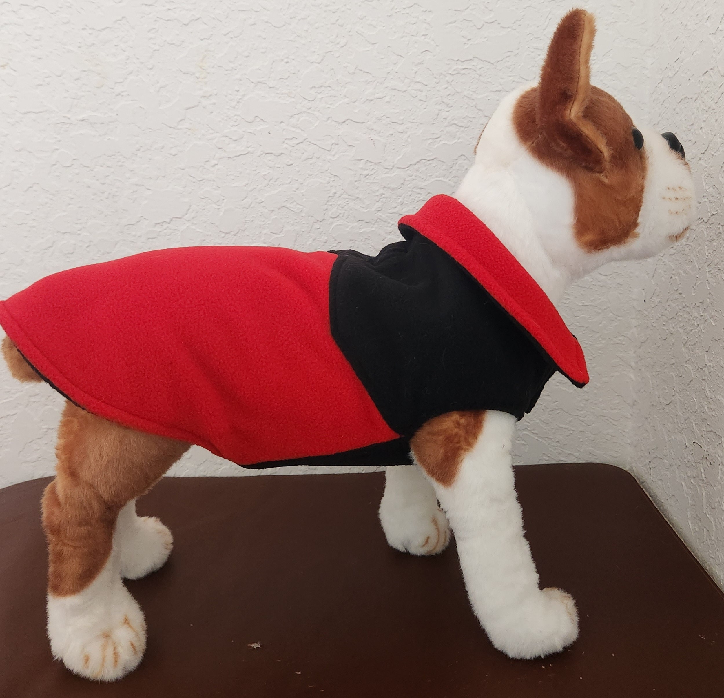 Fashionable and Functional Red and Black Dog Sweatshirt Keep Your Pet ...
