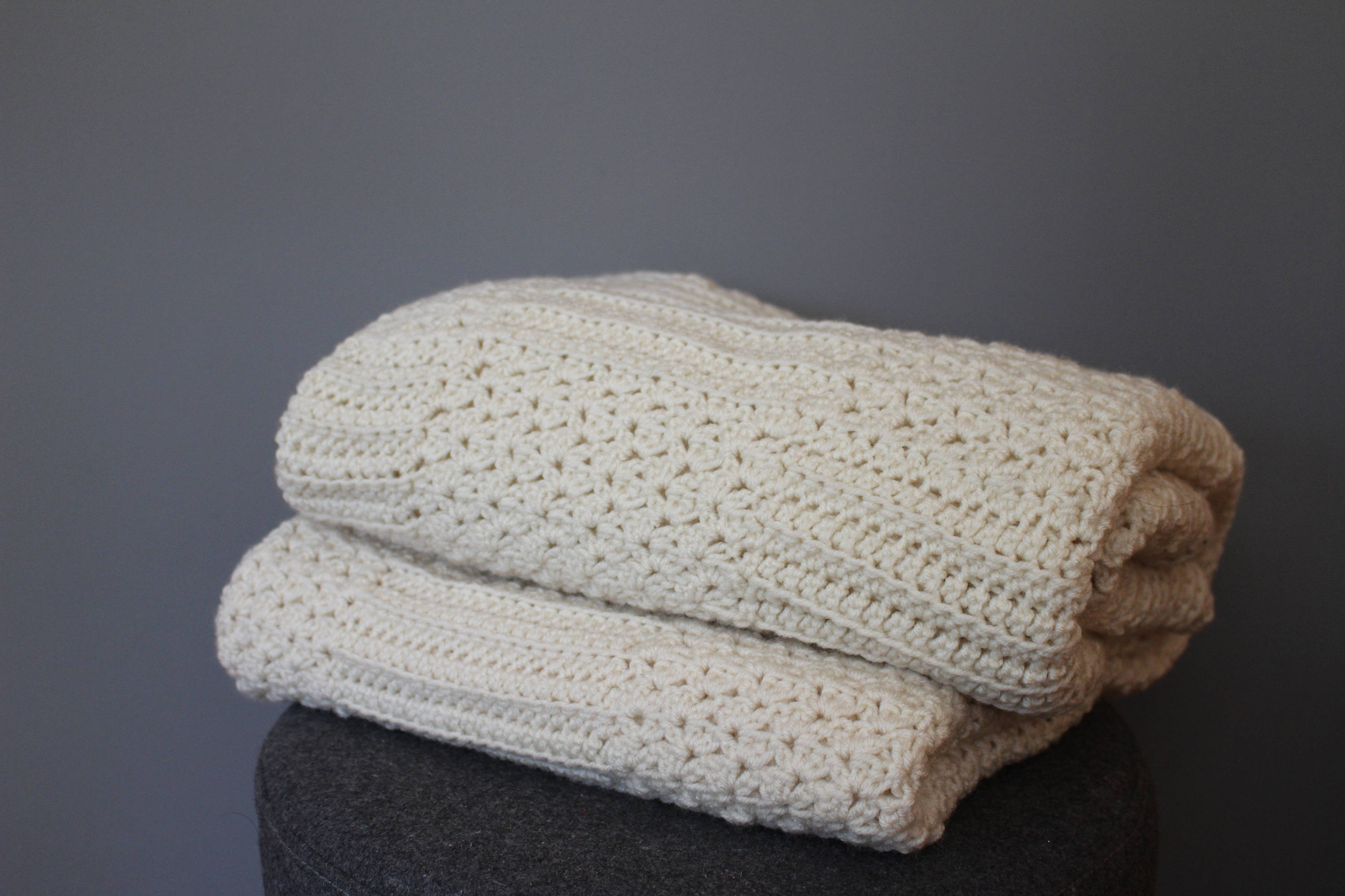 Handmade Neutral Knit Throw/blanket Custom Color/size - Etsy