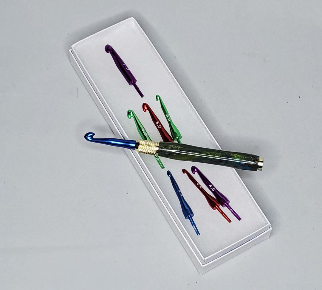 Crochet Hook Sets With Interchangeable Hooks - Etsy