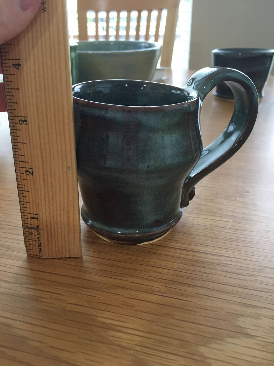 Small Red-blue Mug - Etsy