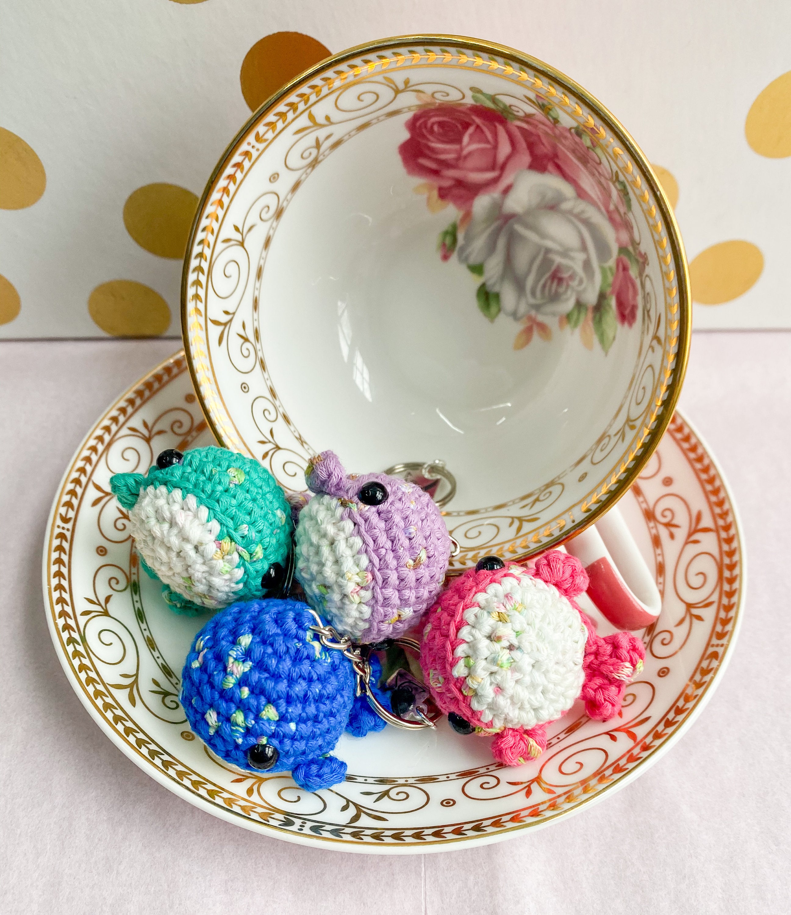 Mini Barnacle Whale Crochet Keychain Barnacle Belly Cute | Etsy