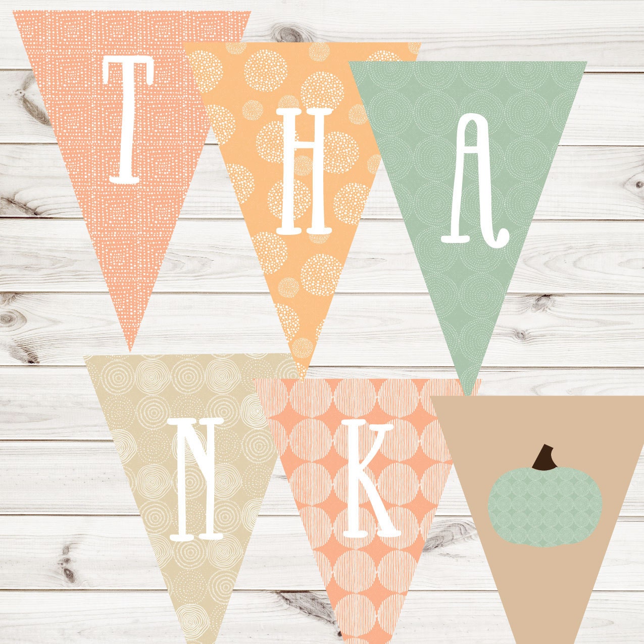 Thankful Banner, Thanksgiving Banner, Fall Decor, Fall Autumn Banner - Etsy
