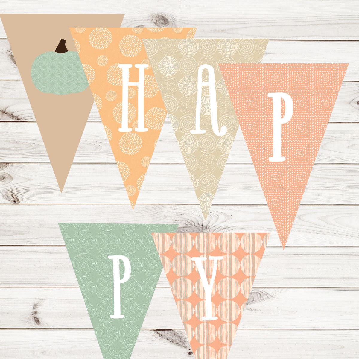 Happy Fall Y'all Banner Digital Instant Download Fall - Etsy