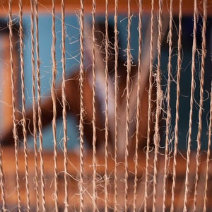 Large Black & Natural Woven Sisal Rug - Etsy