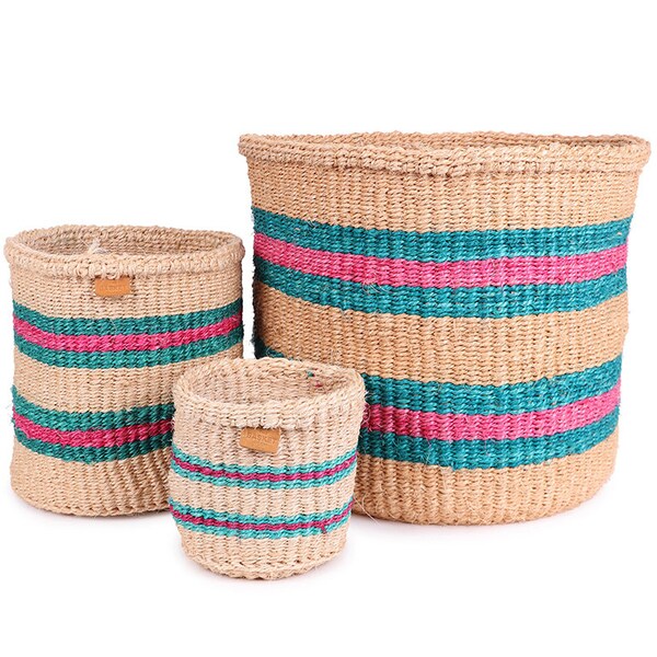 Turquoise Basket - Etsy