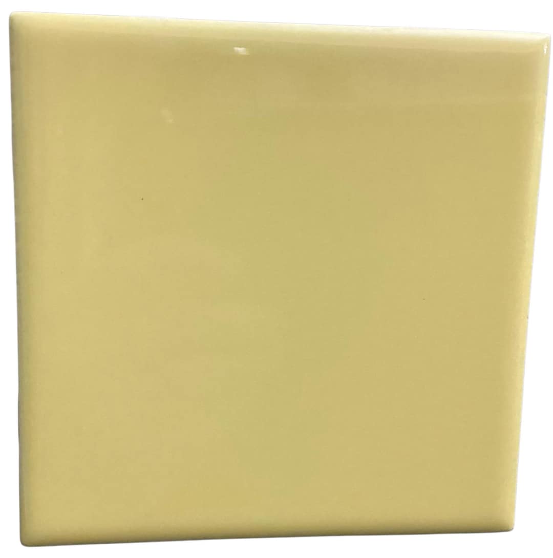 Vintage Sunshine Yellow Ceramic Tile – 4”x4” Restorations and Creative ...