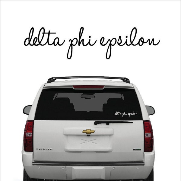 Delta Phi Epsilon - Etsy