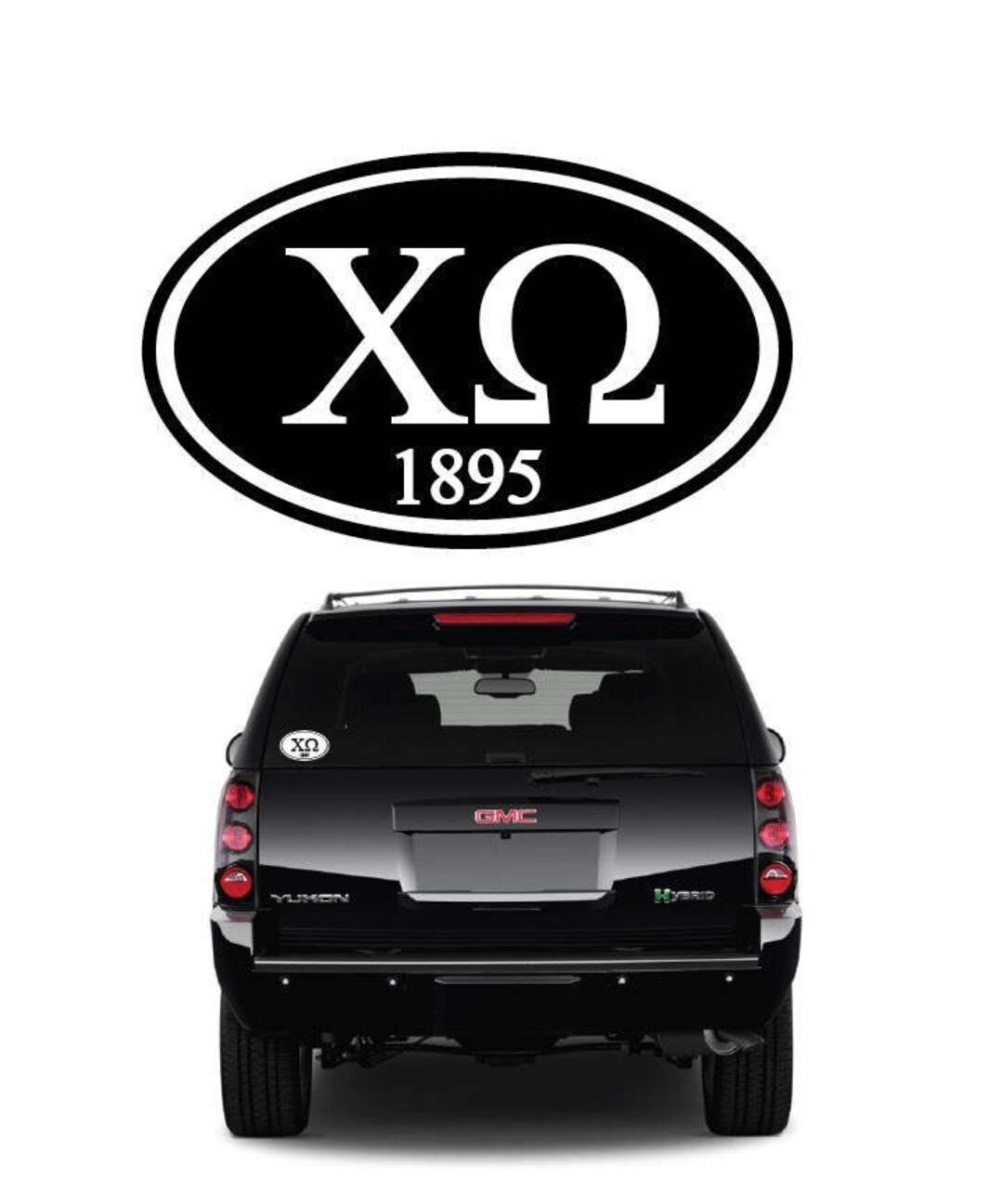 Chi Omega // Chi O // Window Decal // Laptop Sticker // Bid Day Gift ...