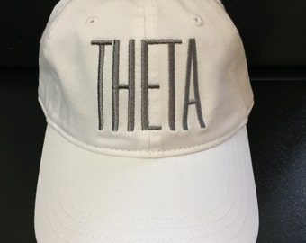 Kappa Alpha Theta Handwriting Script Sorority Baseball Cap - Etsy