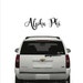 Alpha Phi // A Phi // Sorority Vinyl Car Window Decal - Etsy
