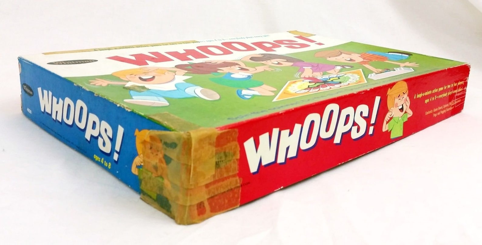 Vtg 1968 WHOOPS Game by Whitman Action Stunt Children's - Etsy