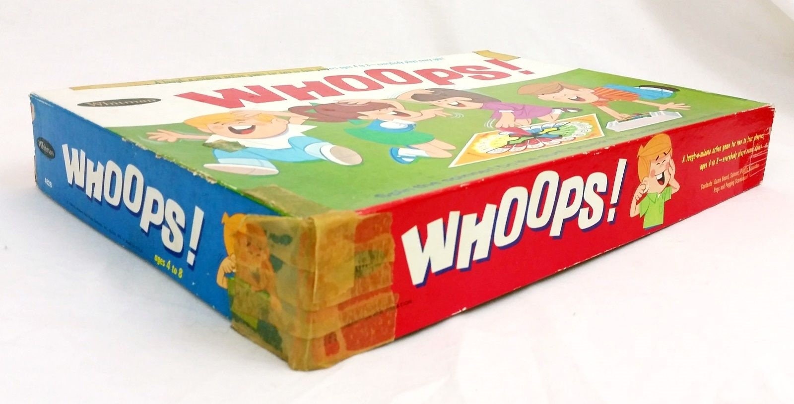 Vtg 1968 WHOOPS Game by Whitman Action Stunt Children's - Etsy
