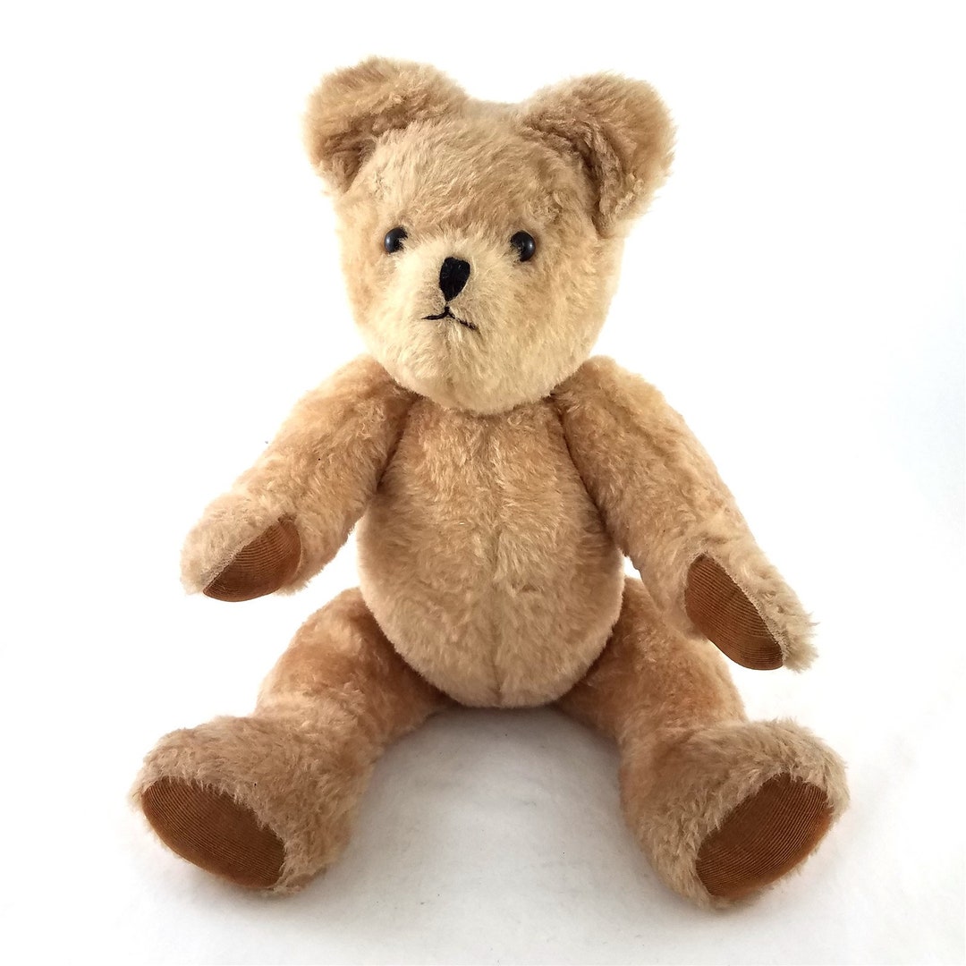 Vintage Artist Jeannie Becker Fully Jointed Mohair Teddy Bear Plush ...