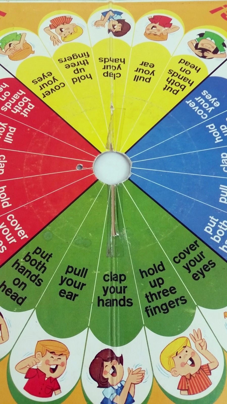 Vtg 1968 WHOOPS Game by Whitman Action Stunt Children's Game Complete ...