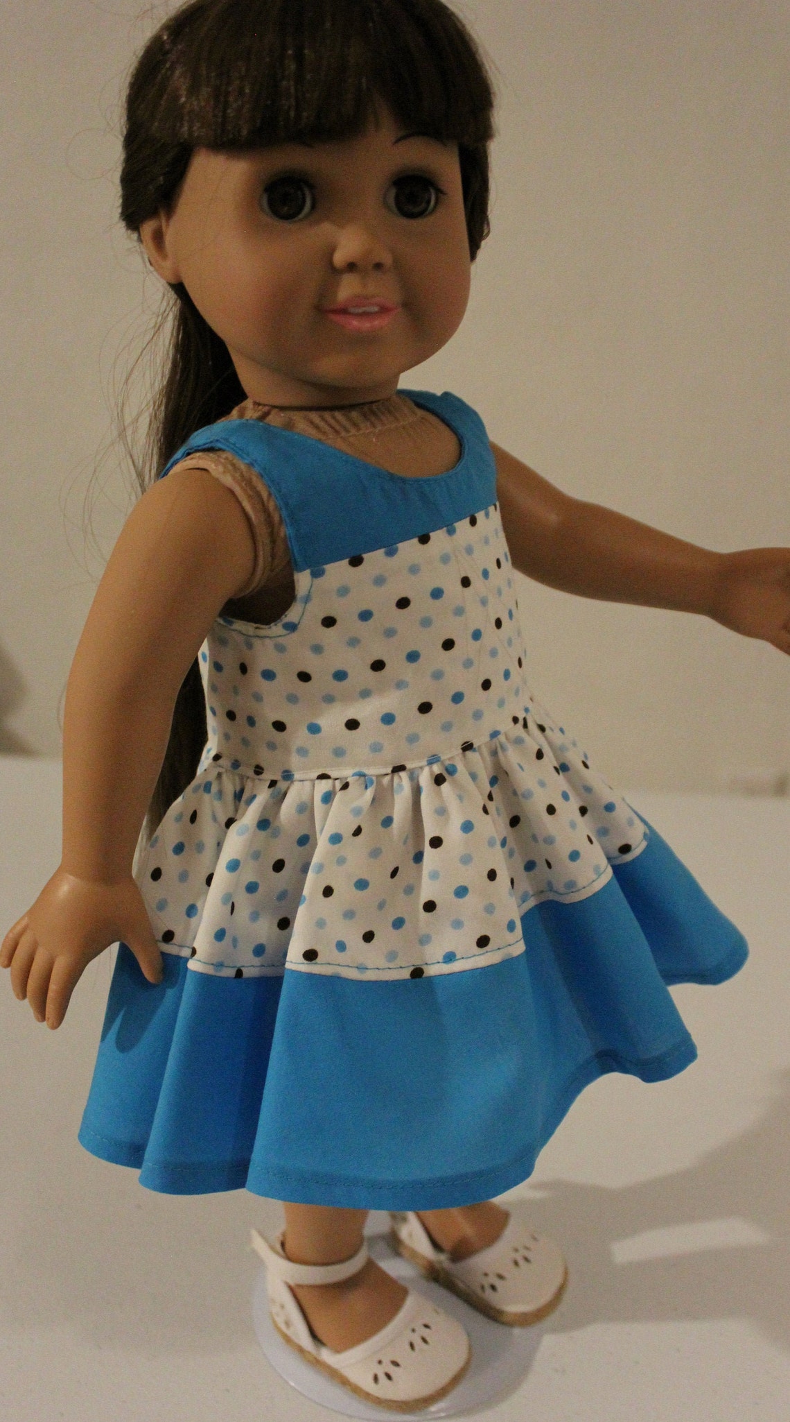 18 Inch Doll Dress,18 Inch Doll,doll Dress,dress,polka Dot Doll Dress ...