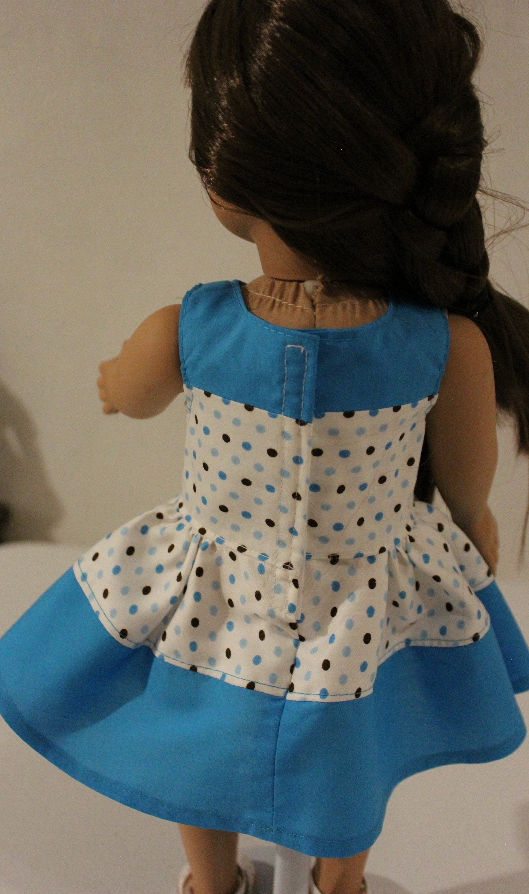 18 Inch Doll Dress 18 Inch Doll Doll Dress Dress Polka Dot Doll Dress