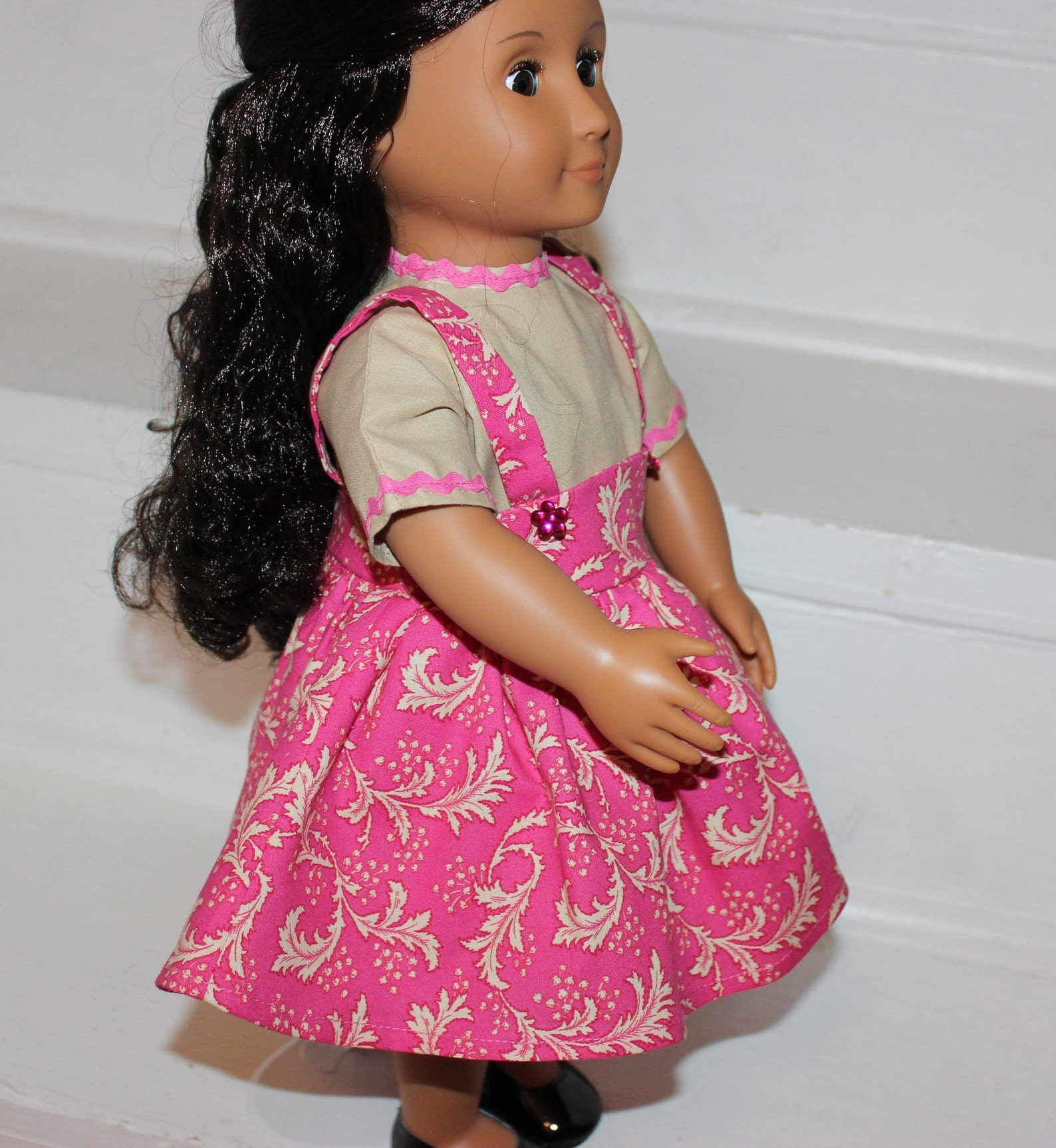 18 Inch Retro Doll Dress,retro Doll Dress,doll Dress,18 Inch Doll ...