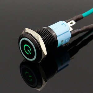 16MM Light up LED Push Button Switch - Etsy