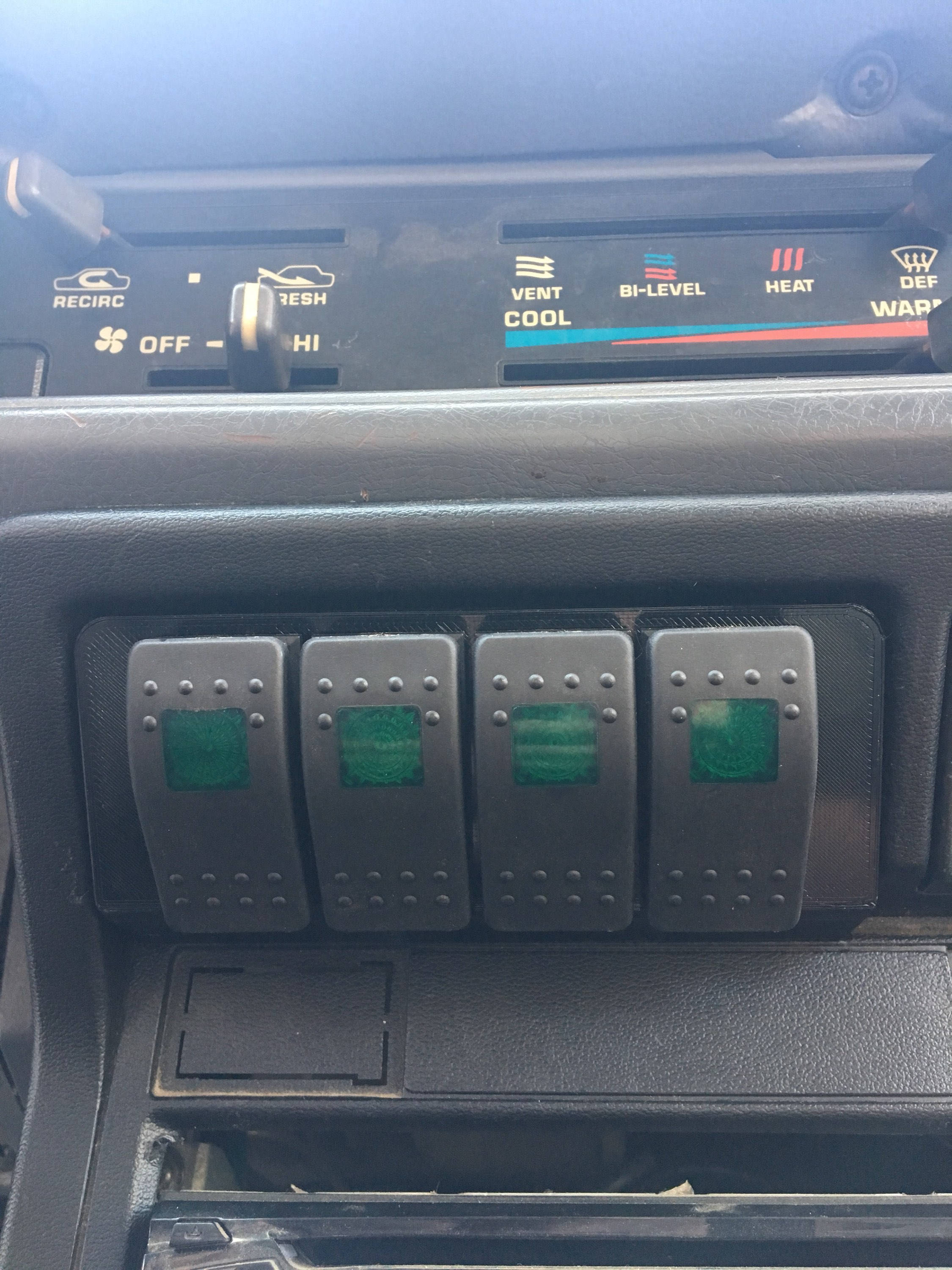 COMBO PACK Toyota Switch Panels 1st Gen 4Runnner 1984-1989 | Etsy