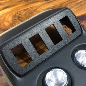 OBS Chevrolet GMC Rocker Switch Panel 4 Slots Carling ARB Style Rocker ...