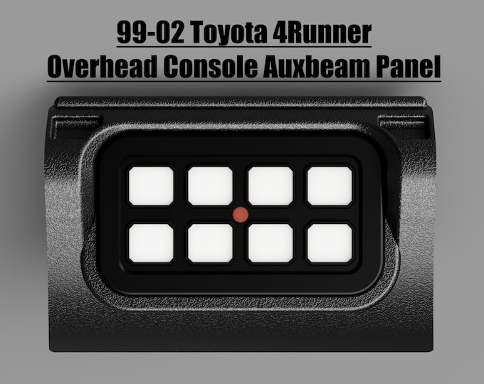 99-02 Toyota 4runner Overhead Console Auxbeam Switch Mount | Fits ...