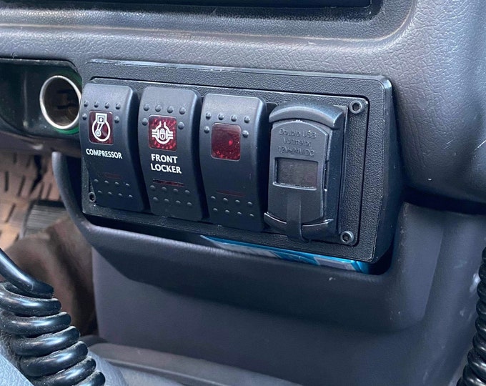 Toyota Rocker Switch Panel | 89-95 Pickups & 90-95 4runners | Ashtray ...