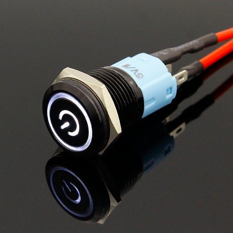 16MM Light up LED Push Button Switch - Etsy