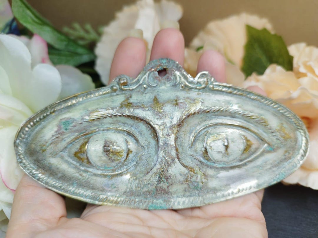 Eyes Ex Voto Antique Grace Received Silver Eyes Saint Lucia Devotion ...
