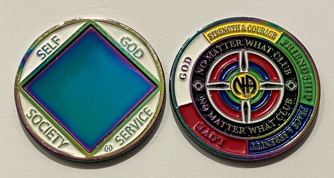 Rainbow JIMMY-K NMW "na" Recovery Coin - Etsy