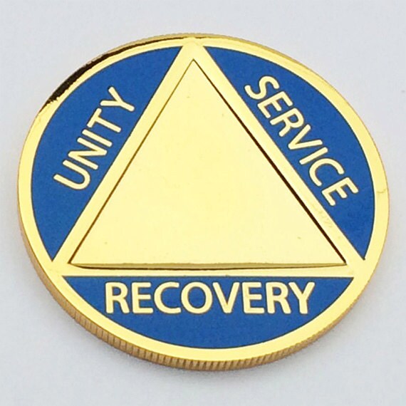 BRIGHT GOLD aa Recovery Coin | Etsy