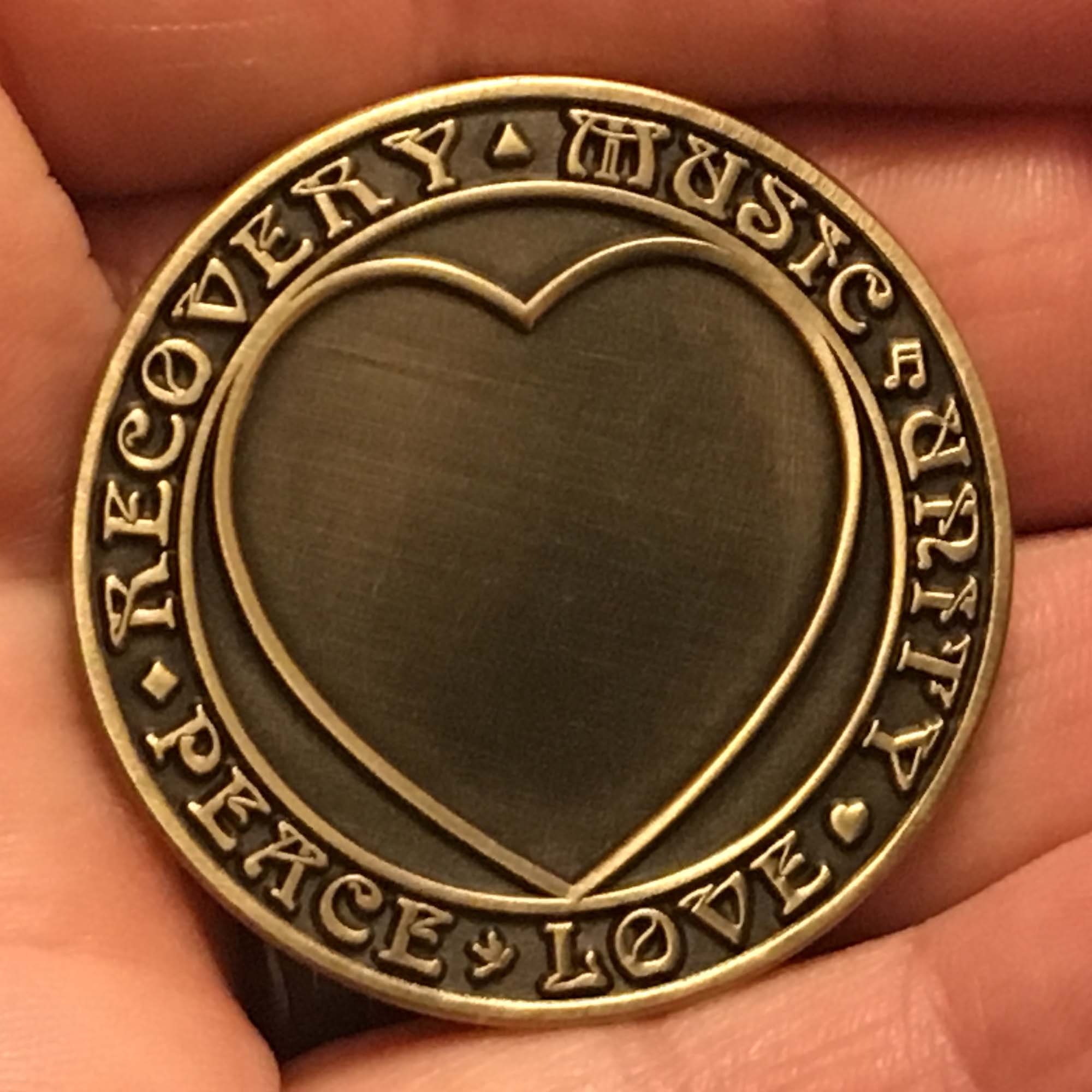 NA Wave® Love Recovery Coin - Etsy