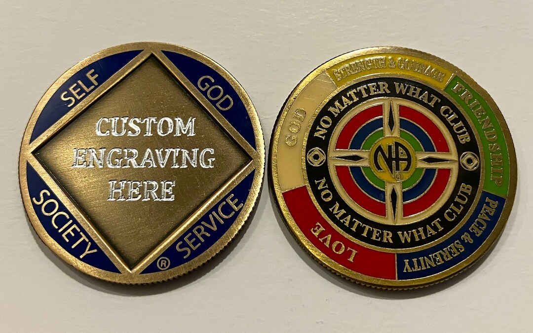 Gold JIMMY-K NMW "na" Recovery Coin - Etsy