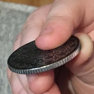 Custom Laser Engraved Stainless Steel Coin - Etsy