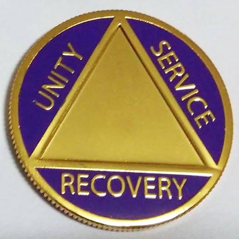 BRIGHT GOLD aa Recovery Coin - Etsy