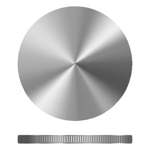 Custom Laser Engraved Stainless Steel Coin - Etsy