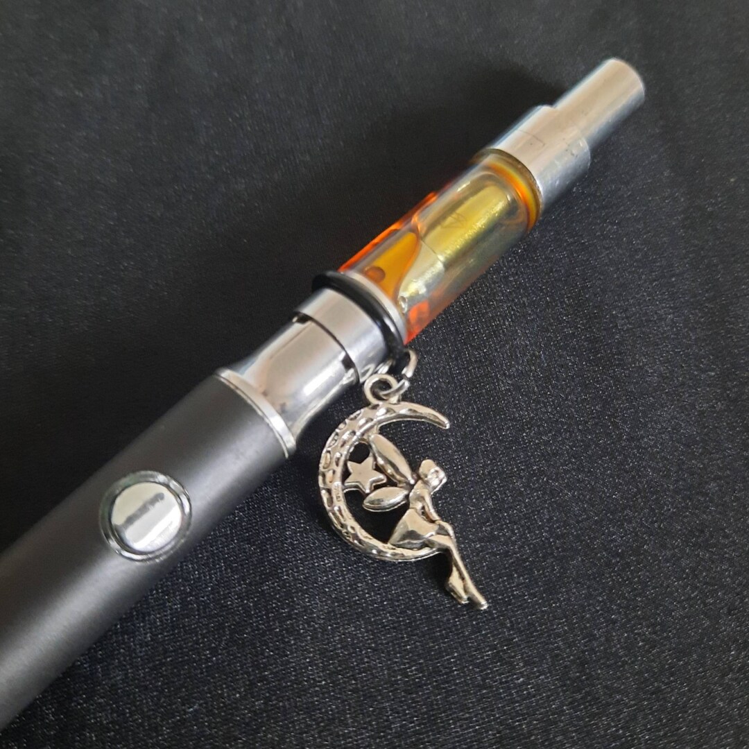 Silver Fairy Moon Stoner Vape Ecig Jewelery Tanklet Charm - Etsy