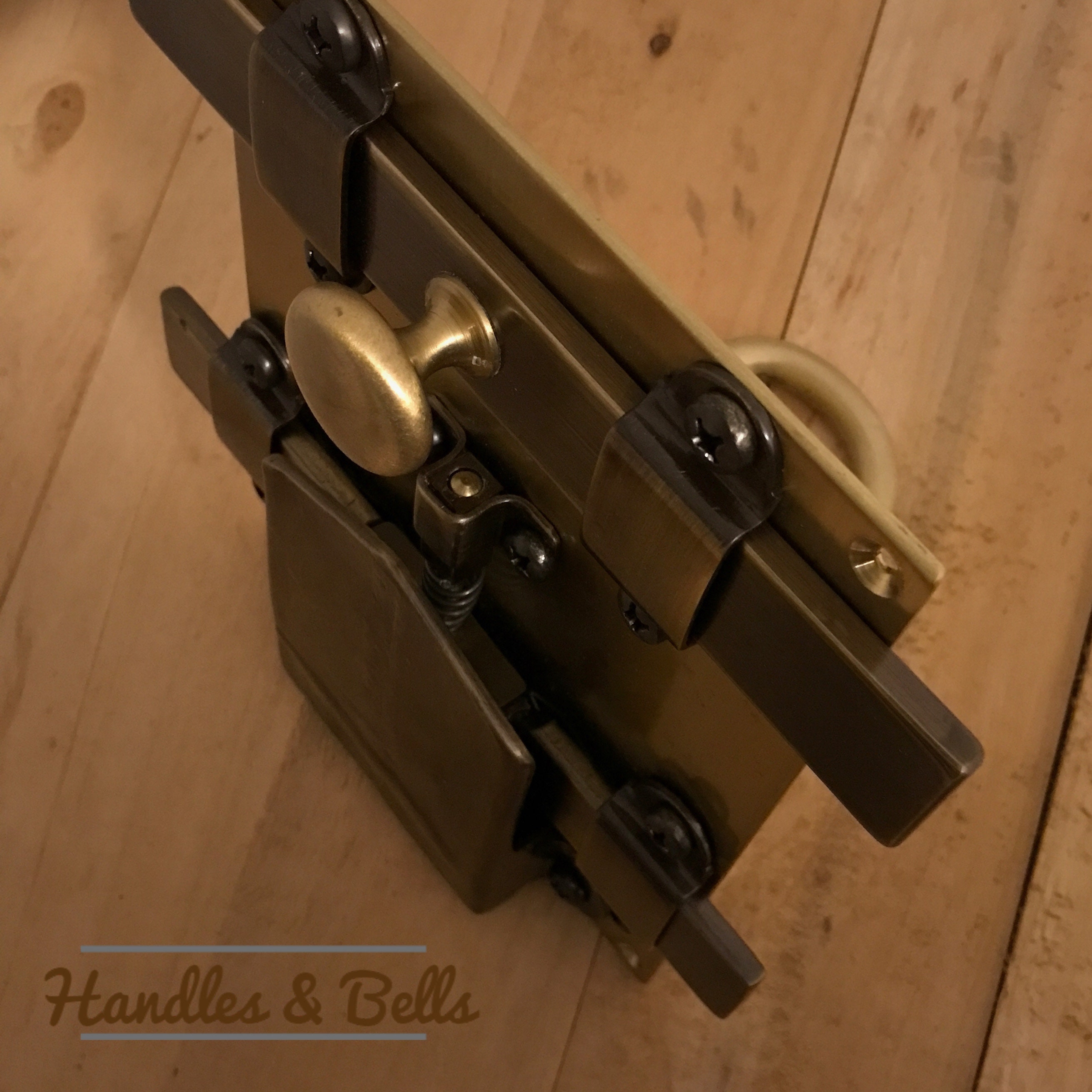 Antique Handmade Brass Door Lock With 2 Keys Working Hand - Etsy