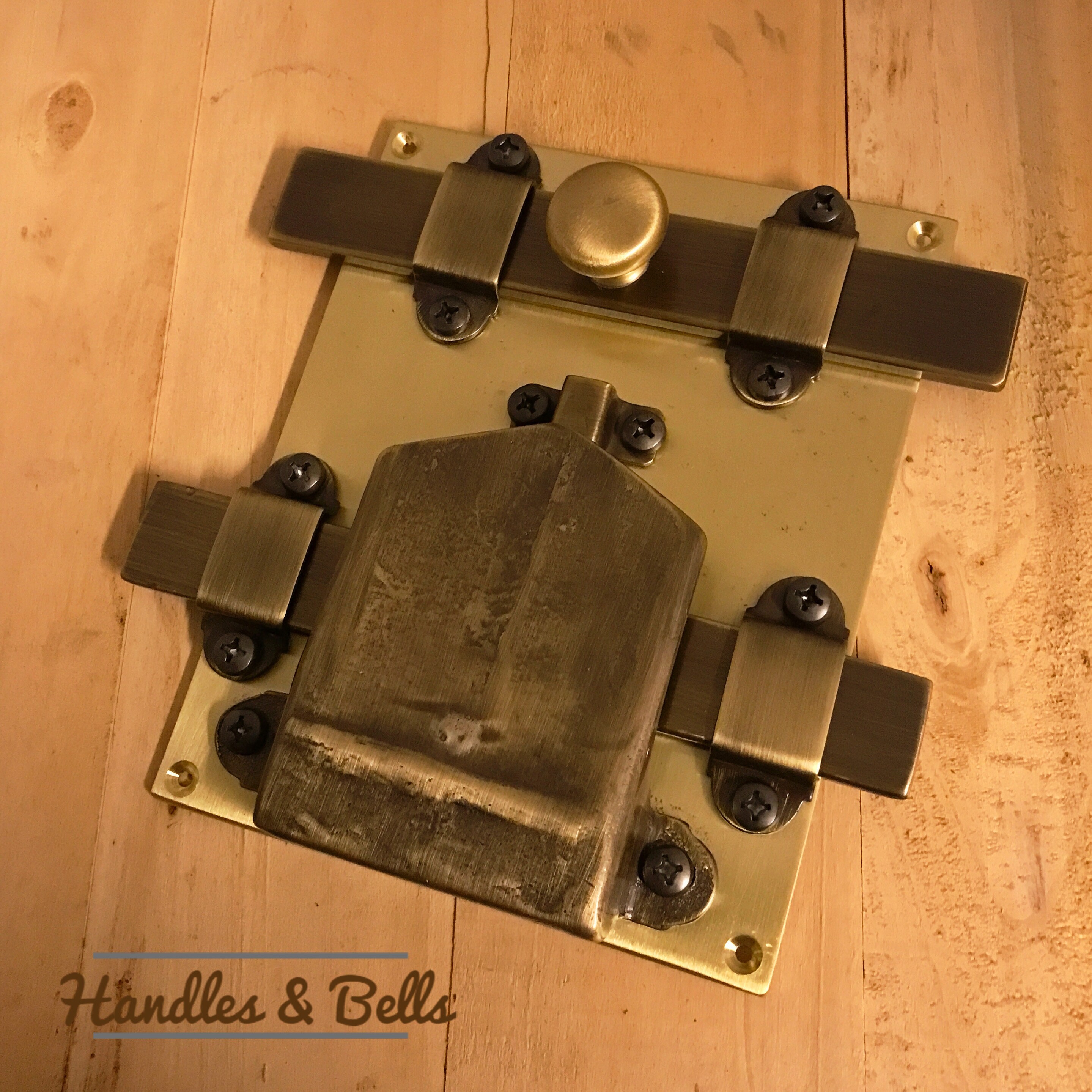 Antique Handmade Brass Door Lock With 2 Keys Working Hand - Etsy