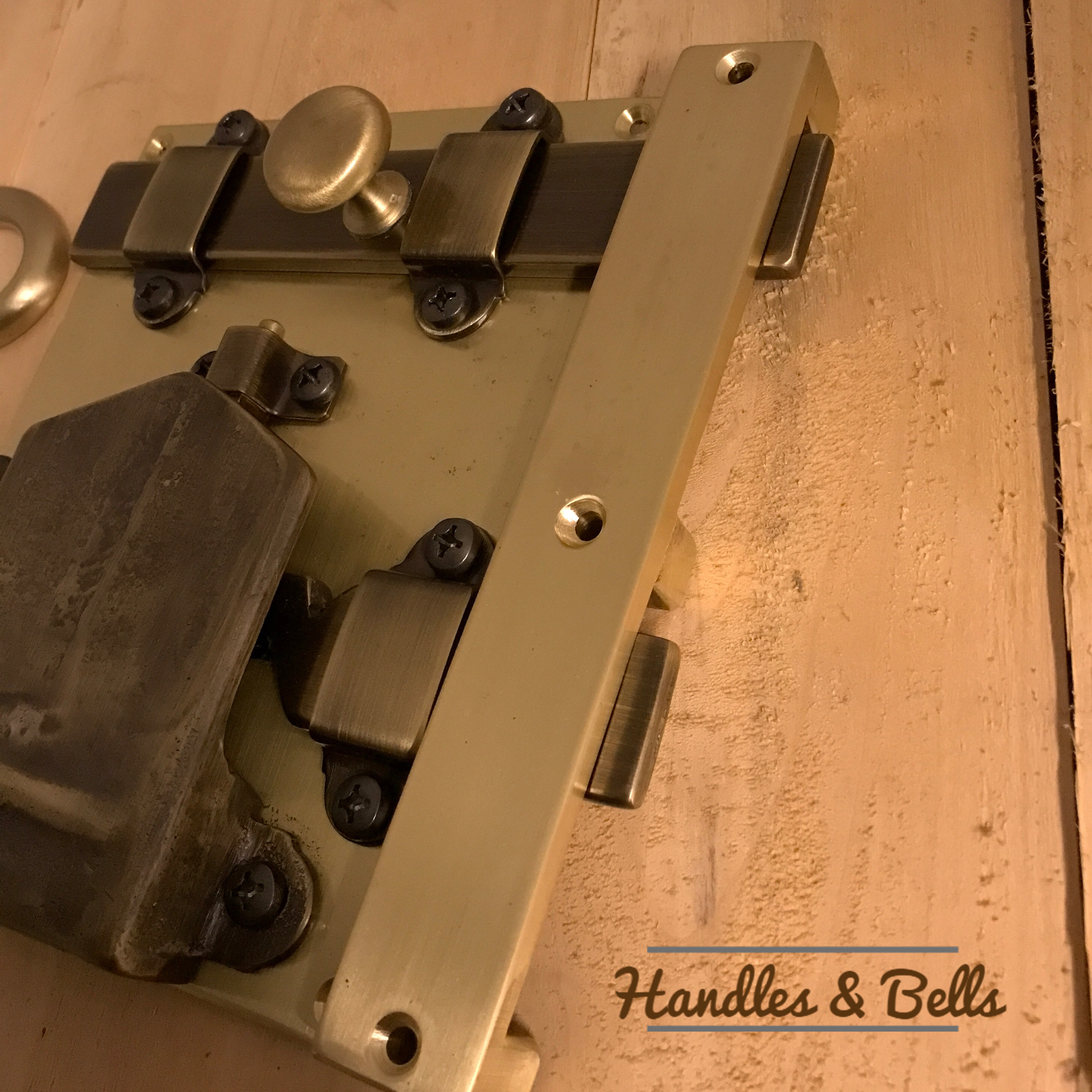 Antique Handmade Brass Door Lock With 2 Keys Working Hand - Etsy