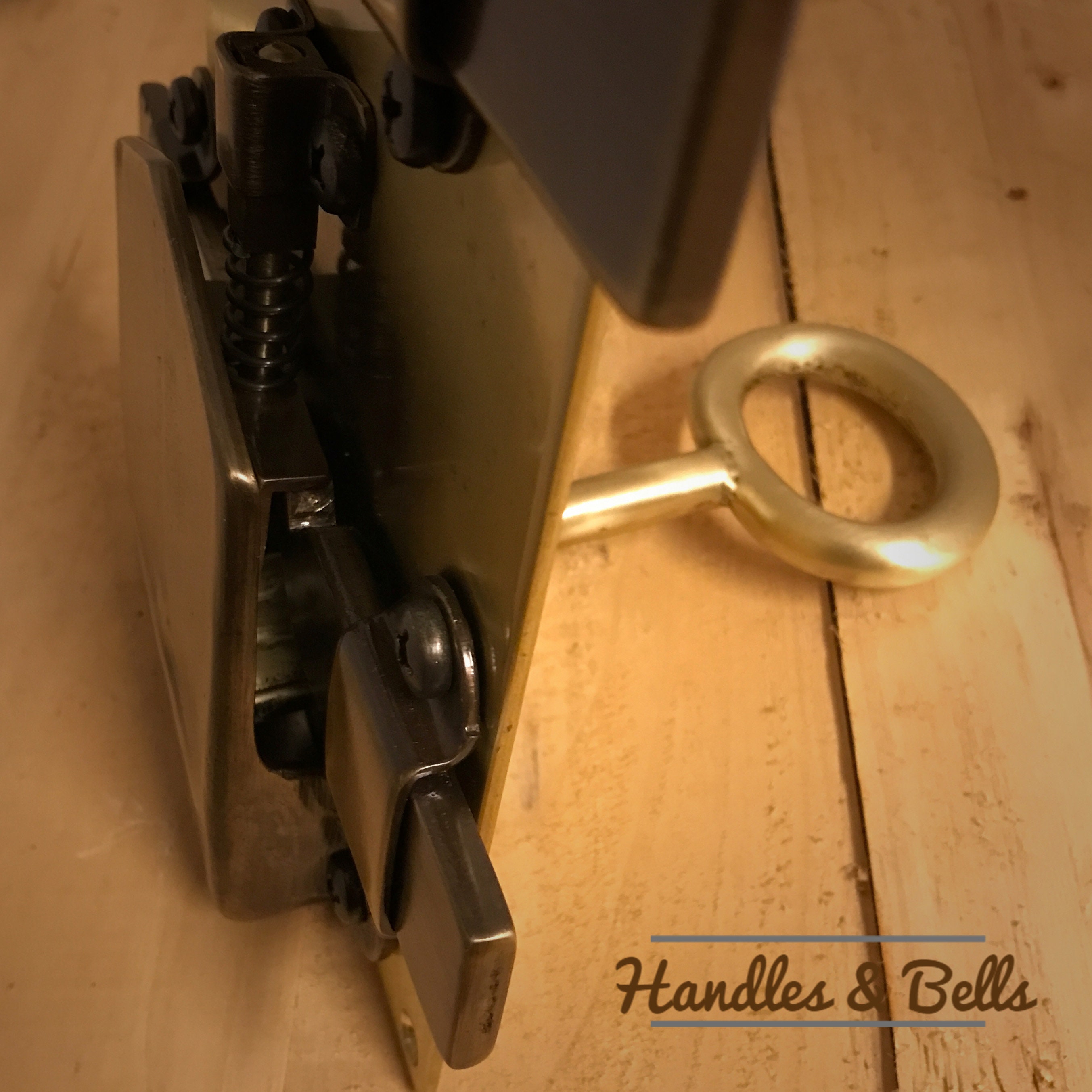 Antique Handmade Brass Door Lock With 2 Keys Working Hand - Etsy